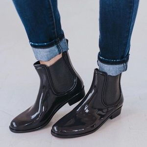 Shoes | New Waterproof Chelsea Rain Boot Ankle Booties | Poshmark